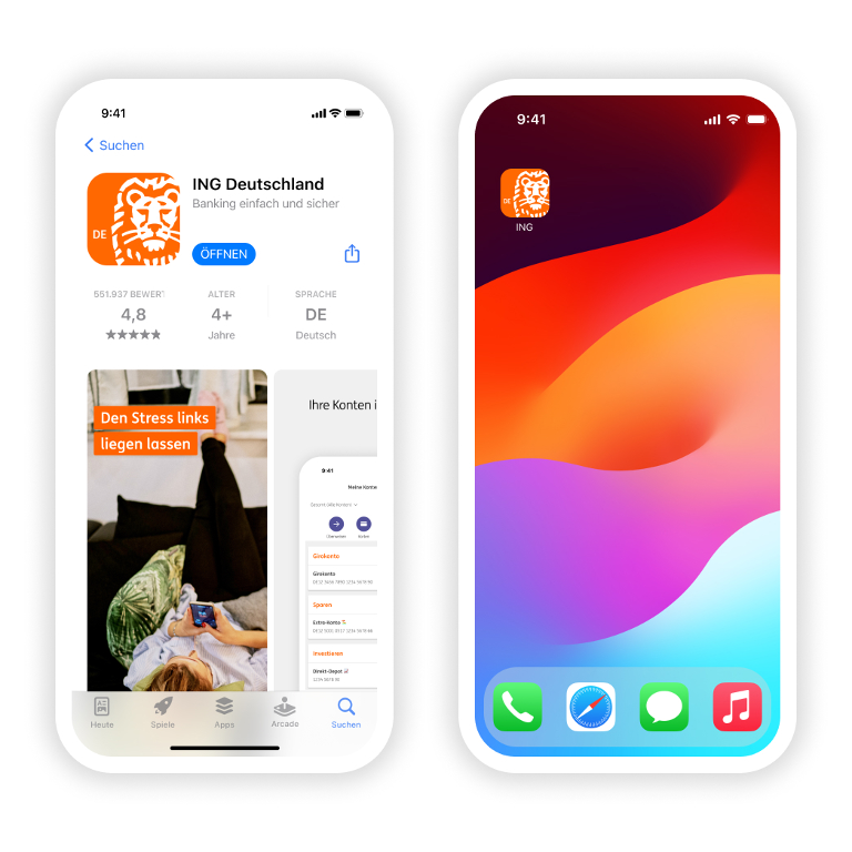 Anleitung zur Installation der ING App – ING