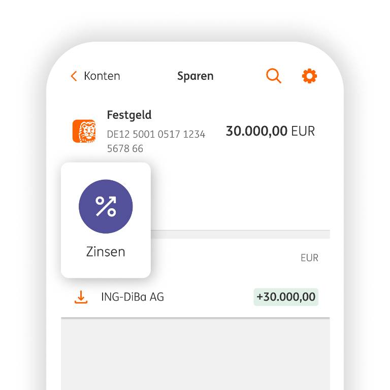 Erste Schritte mit dem Festgeld Konto – ING
