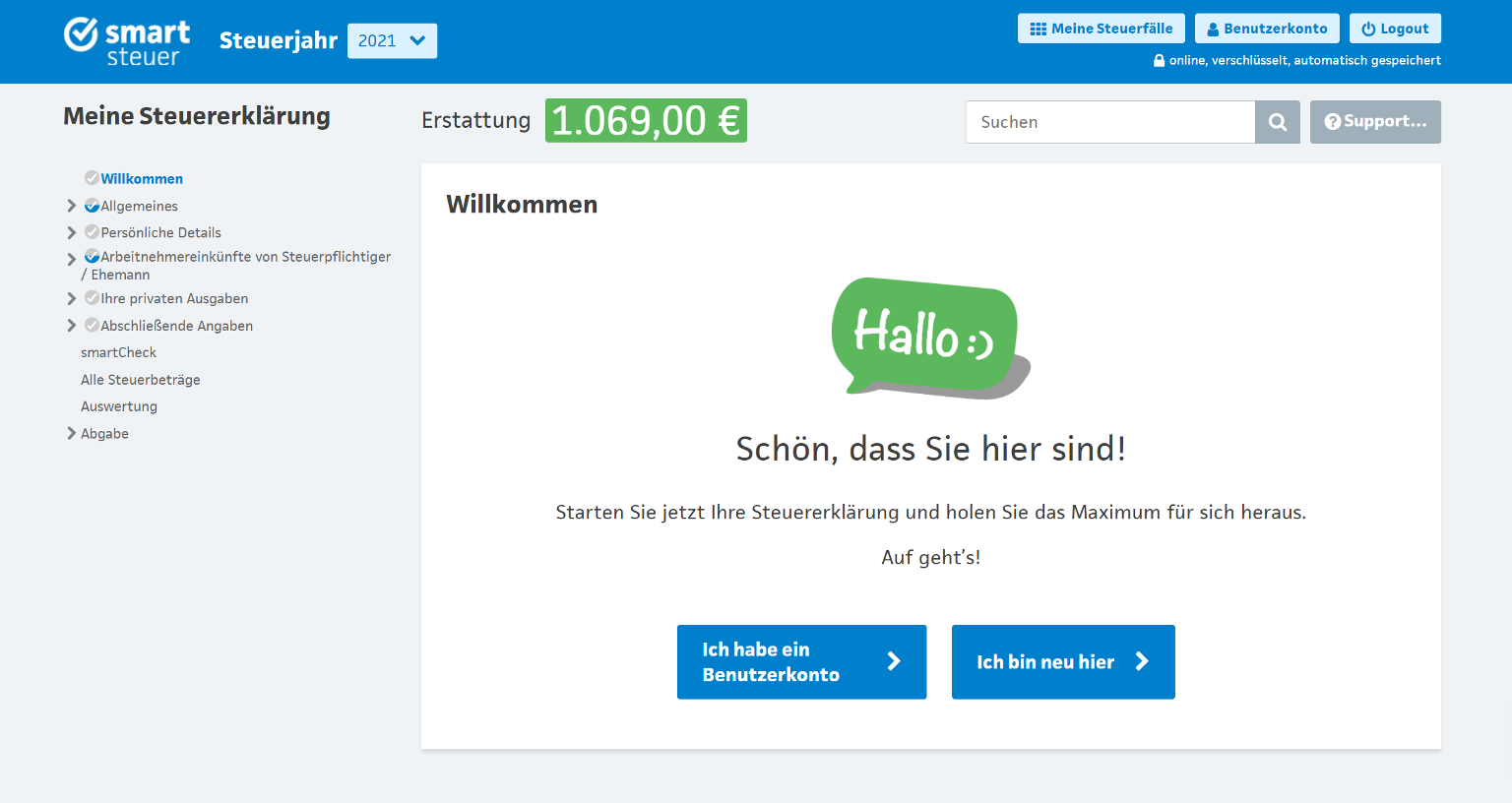 Online-Steuererklärung mit smartsteuer – ING – ING