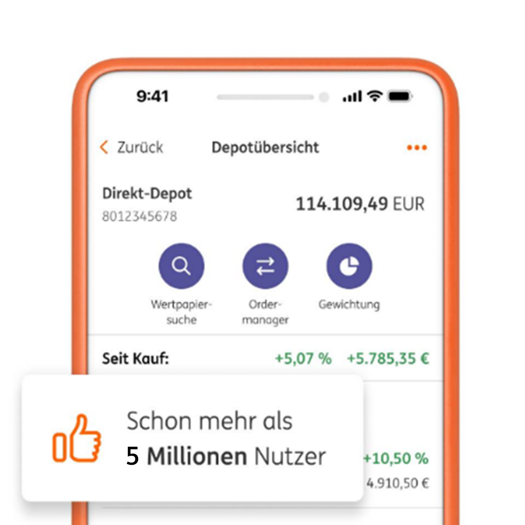 Investing-Programm: Investieren mit Belohnung – ING