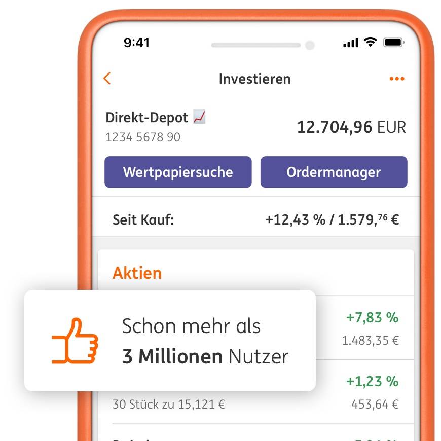 ING Direkt-Depot: Das kostenlose Wertpapier-Depot – ING
