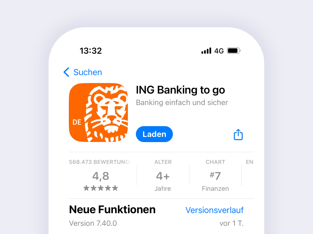 ING App Neues Handy – ING